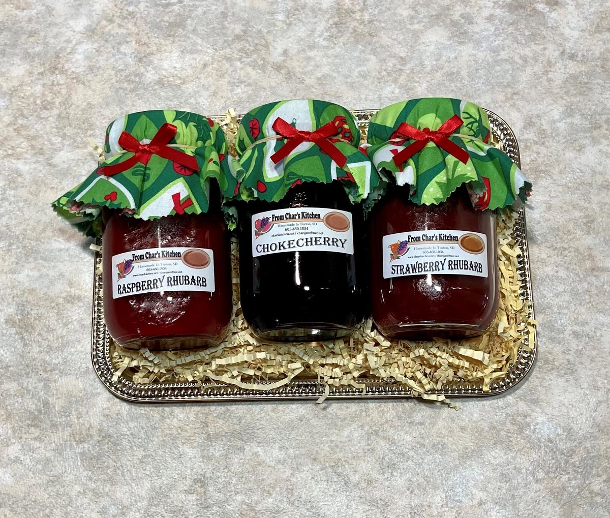 3-- 16 oz. Jam-Jelly Gift Set