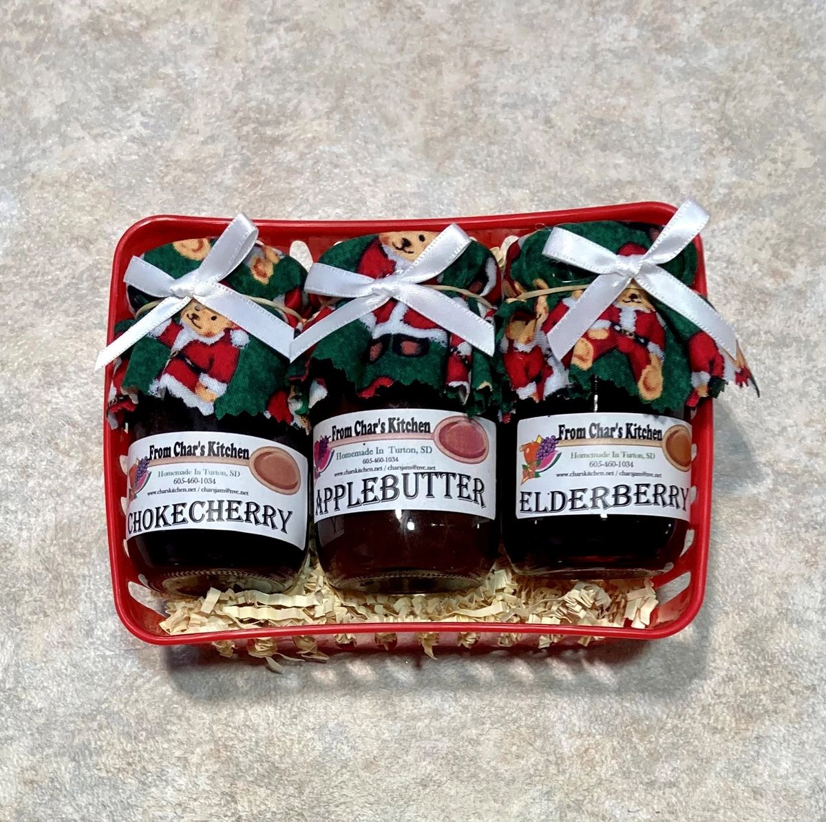 3--4oz Jam Gift Set