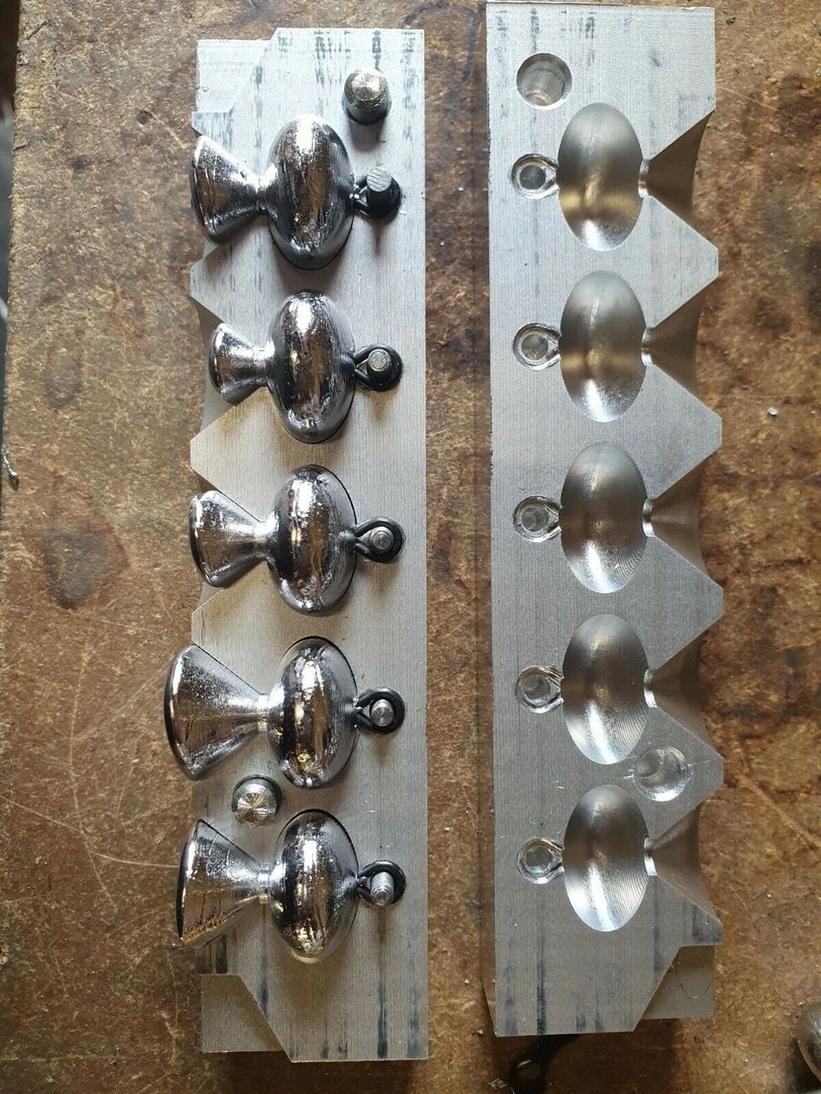 New Back Lead 5in1 Fishing Mould (All Weights)
