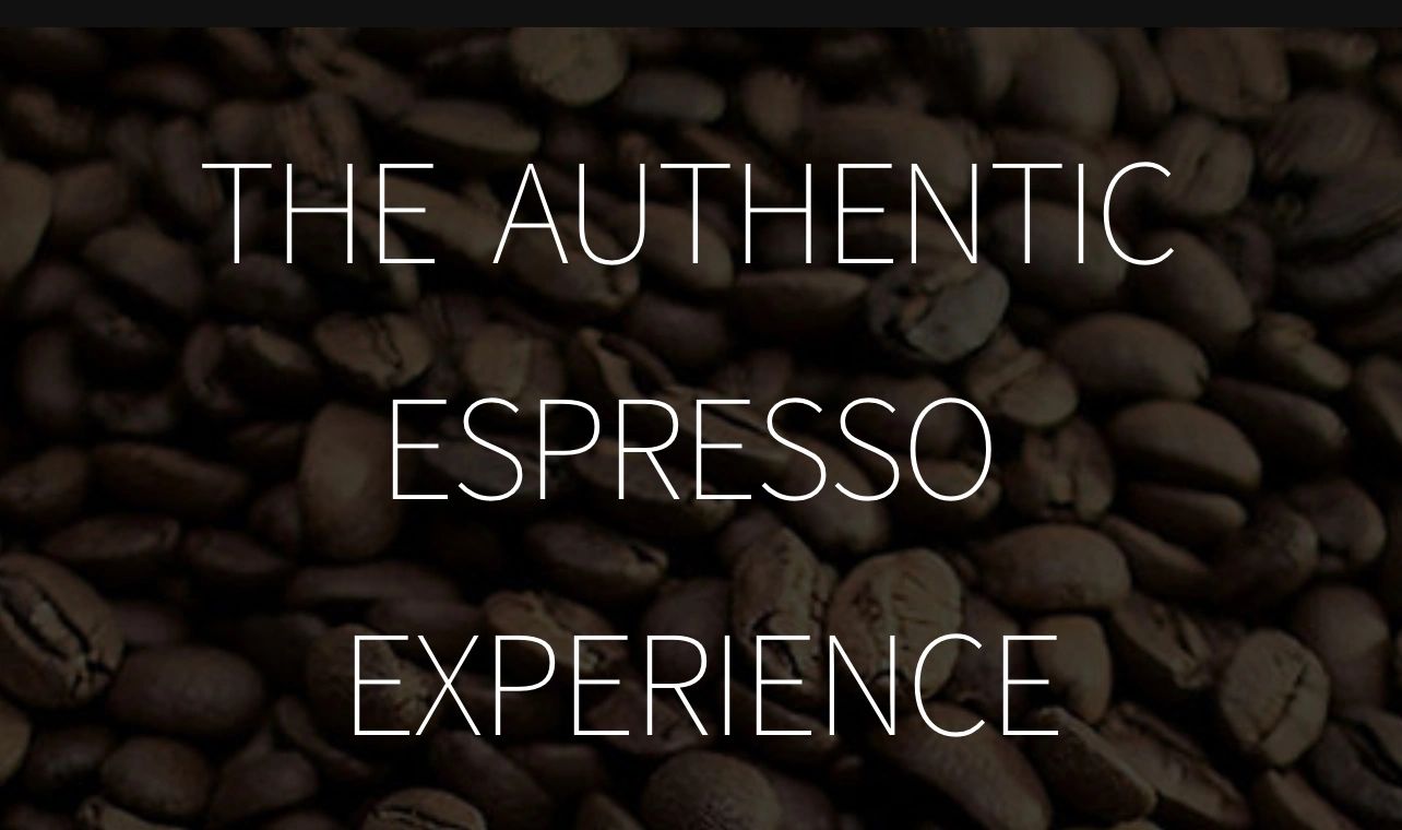 Authentic Italian Crema di Caffè at Caffè Bertoni
