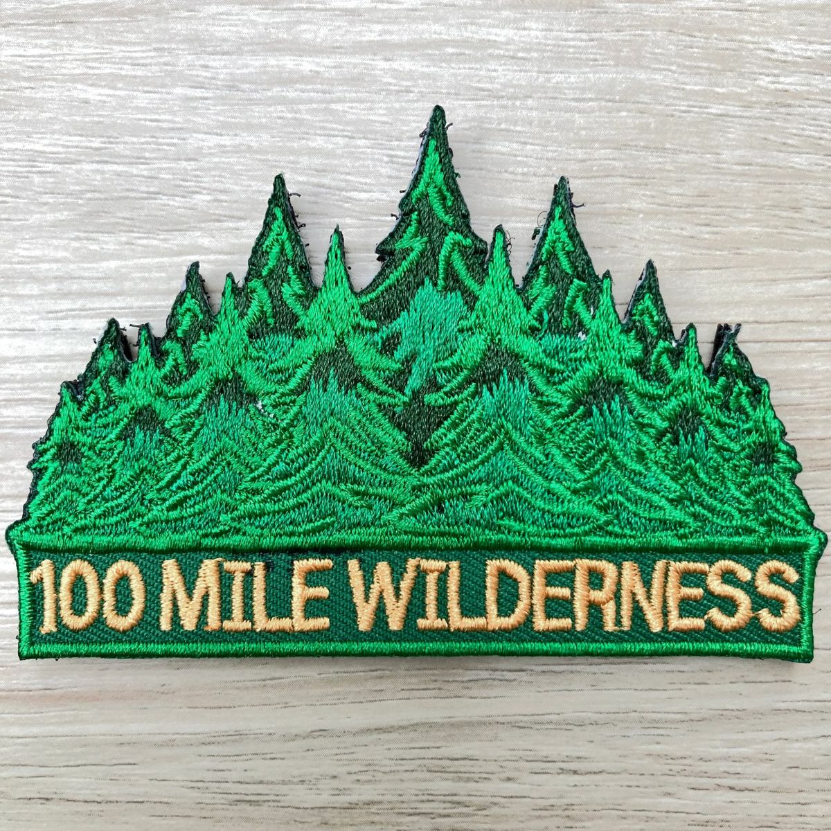 100 Mile Wilderness Hiking Patch