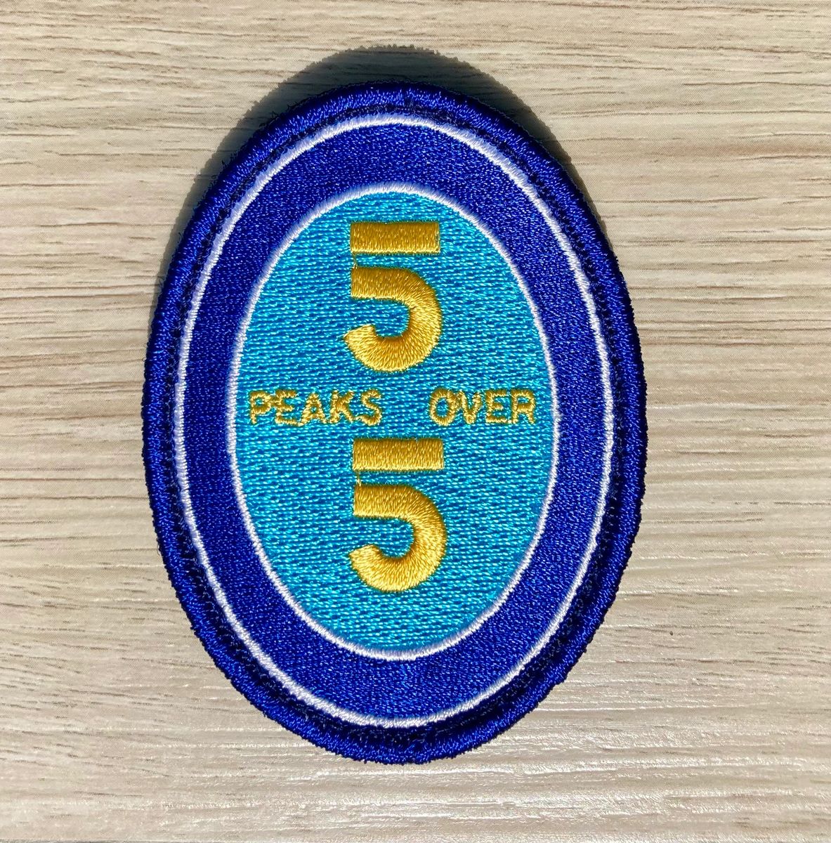 Virginia 5 Over 5K Hiking Patch