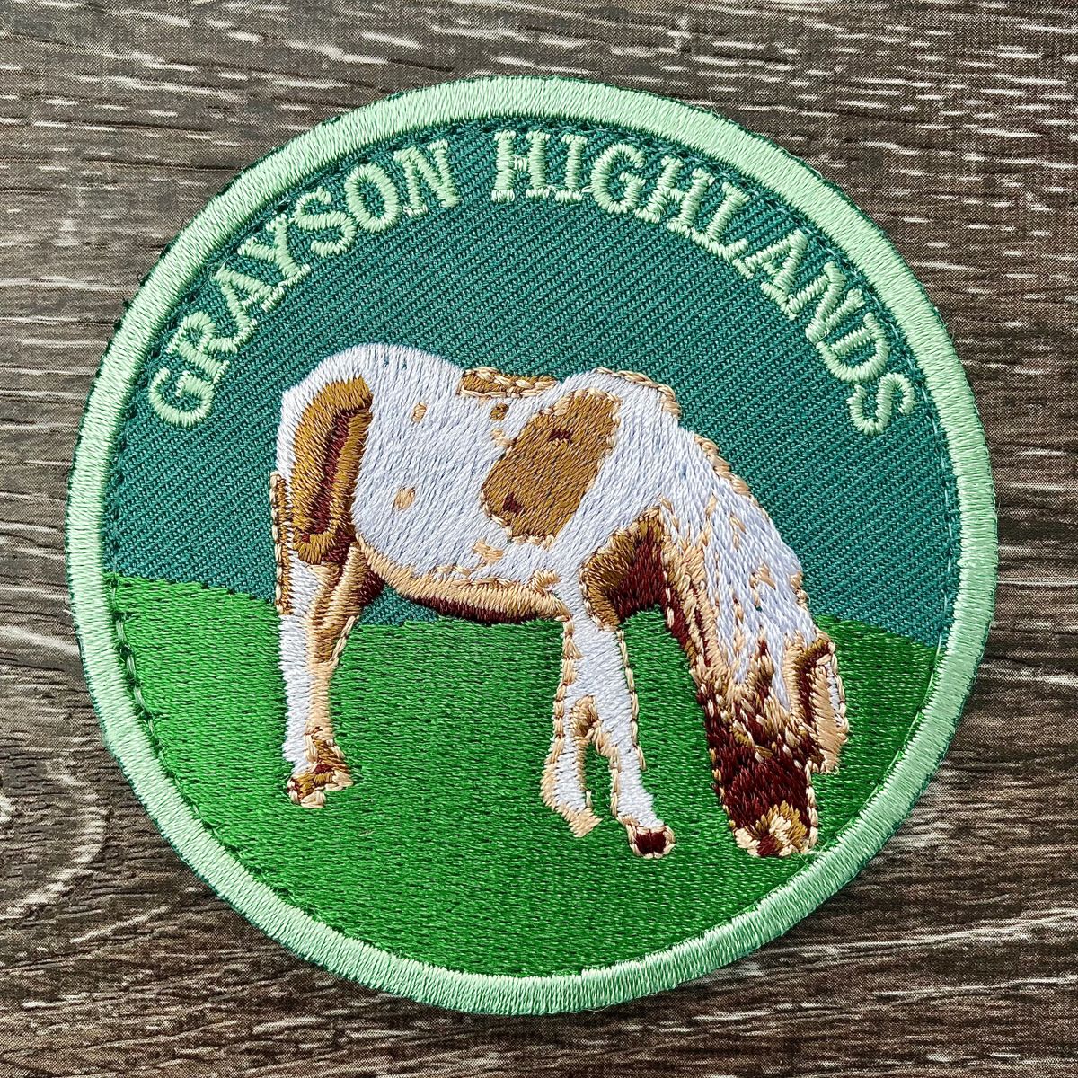 Grayson Highlands Hiking Patch