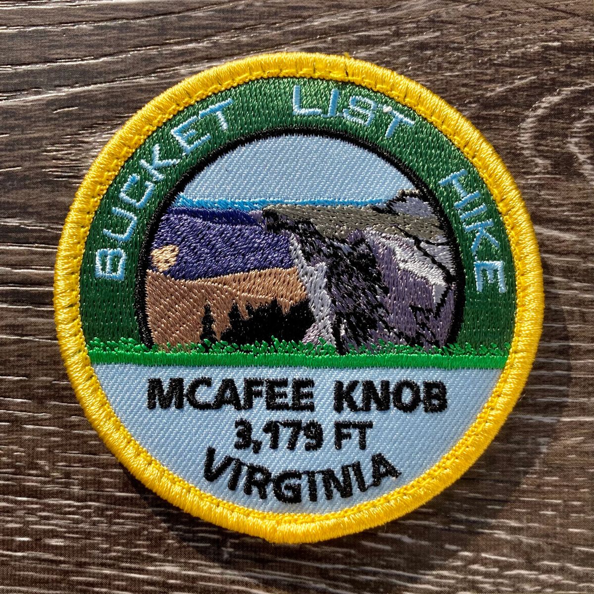 McAfee Knob Hiking Patch