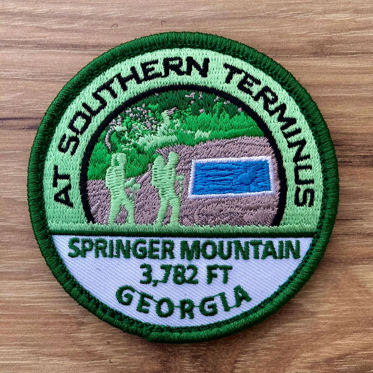 Springer Mountain Hiking Patch