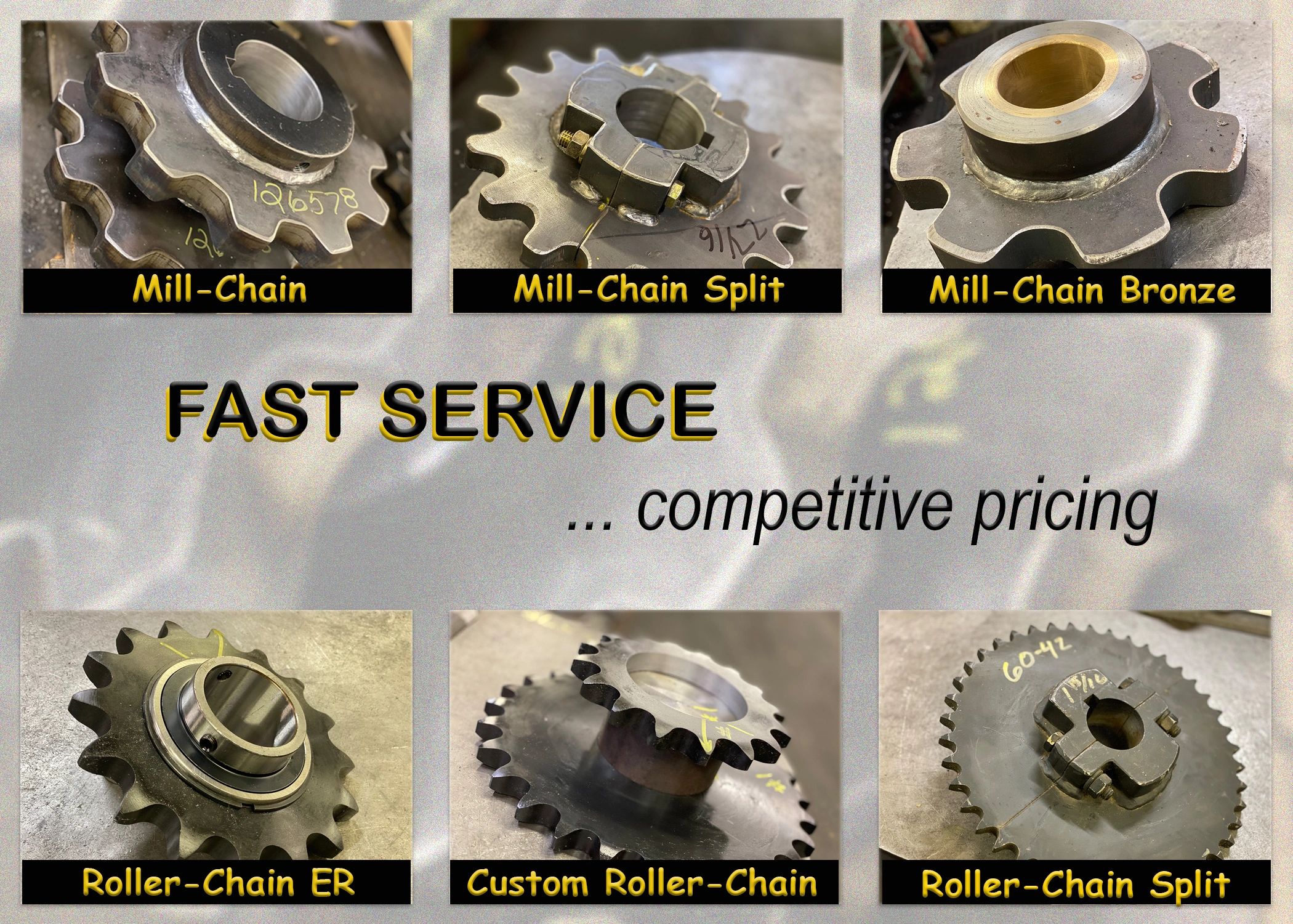 Precision Sprockets - Sprockets, Manufacturer, Mill-Chain