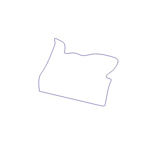 Oregon DXF File