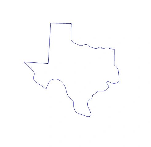 Texas DXF File