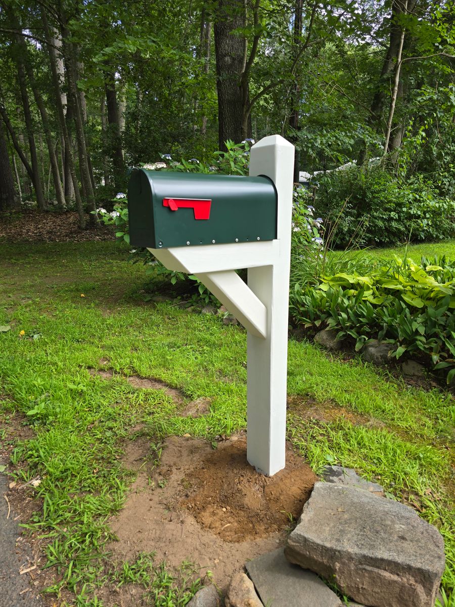 The Deluxe - Heavy duty hand-made pressure treated 4x6 post with ...