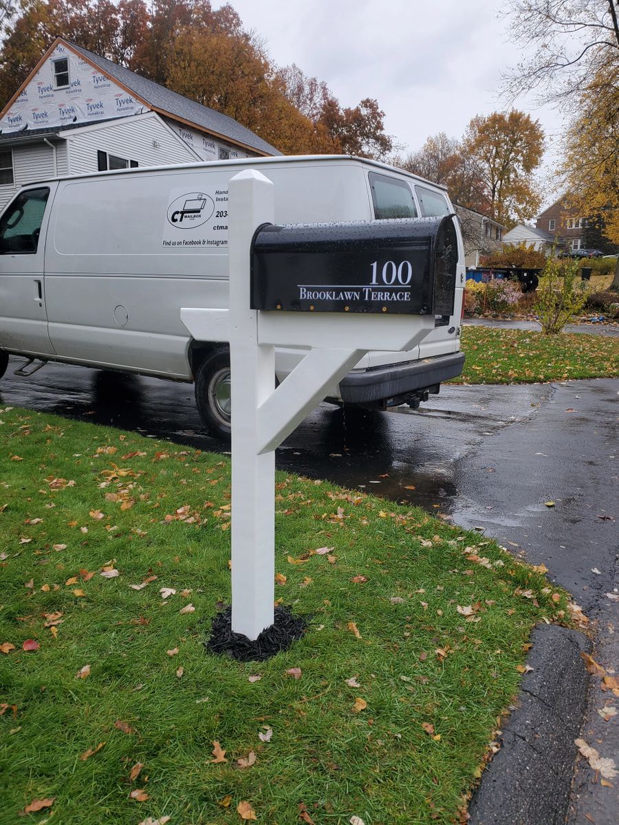 The Classic - Hand-made pressure treated 4x4 post with installation ...