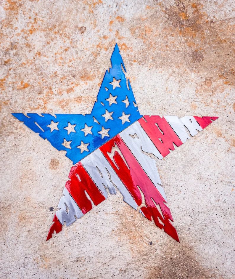 Tattered Flag Star