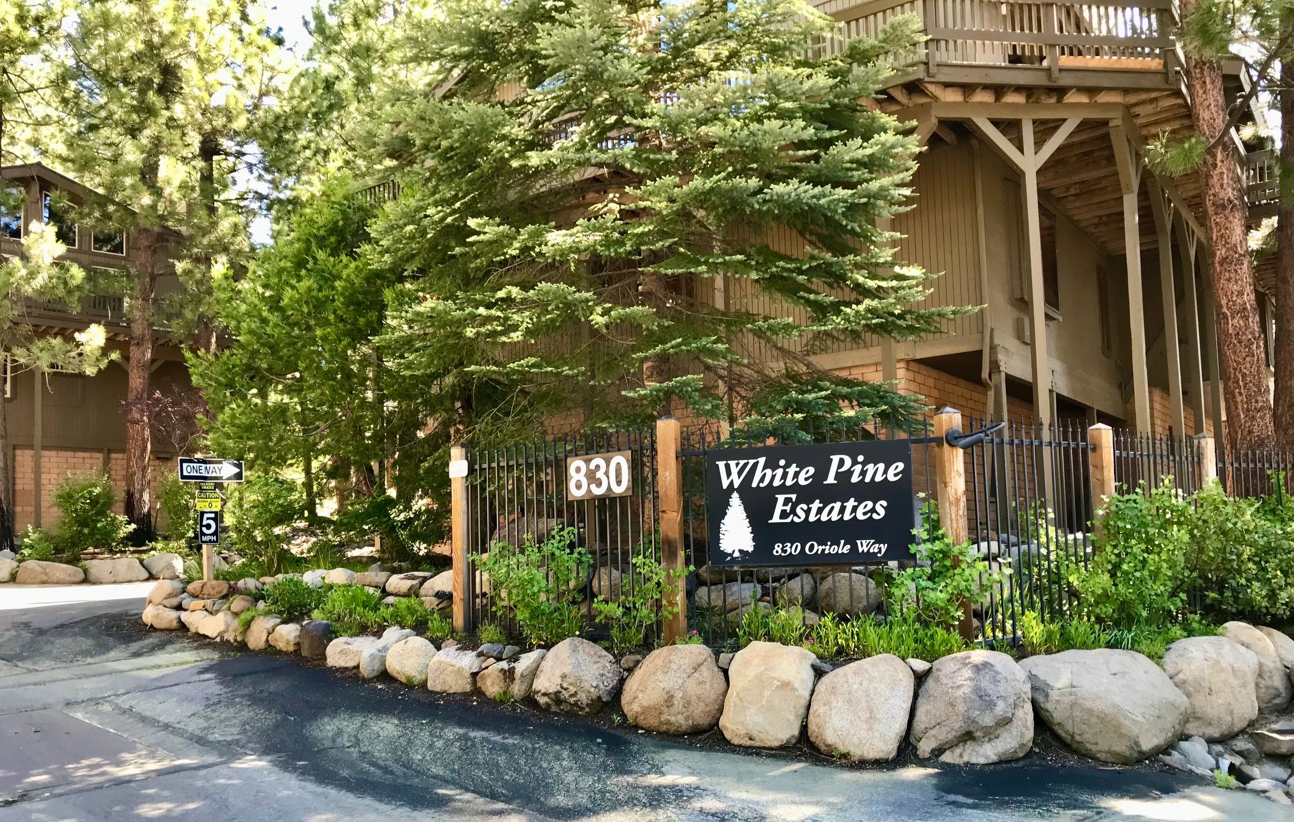 White Pine Estates HOA in Incline Village, Nevada