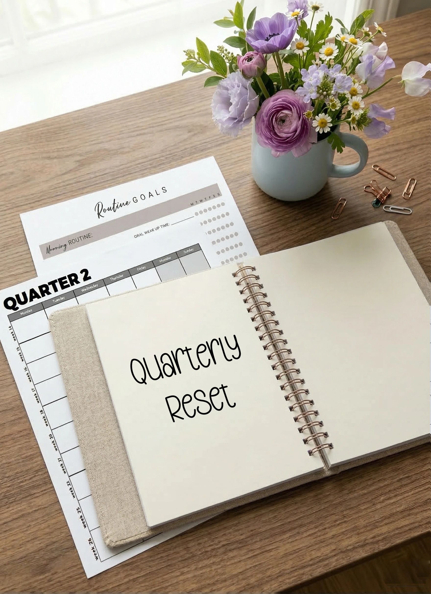 Quarterly Reset: Reflect, Reset and Plan Your Next 90 Days