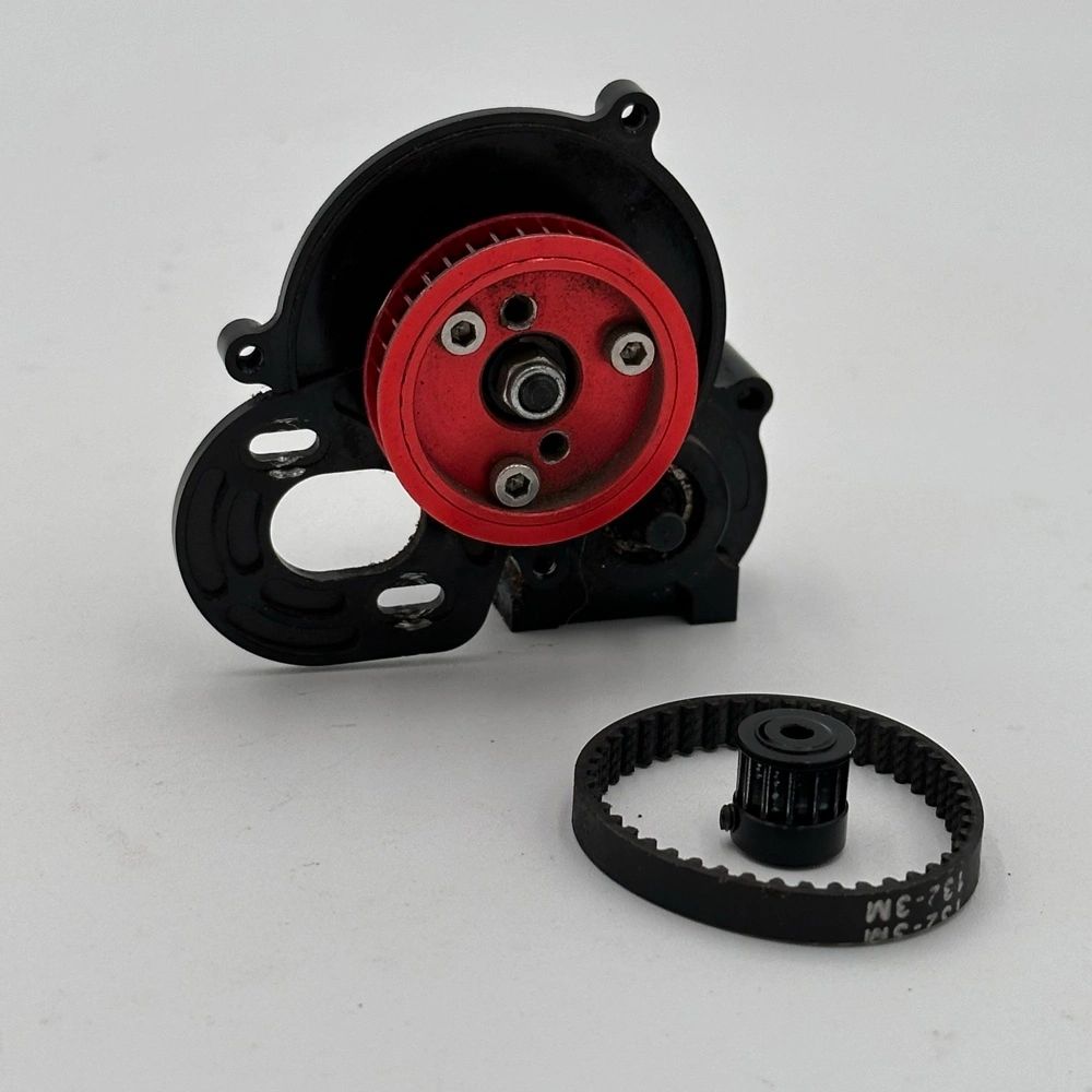 Aluminum Housing Axial 3 Gear Transmission w/Belt Drive