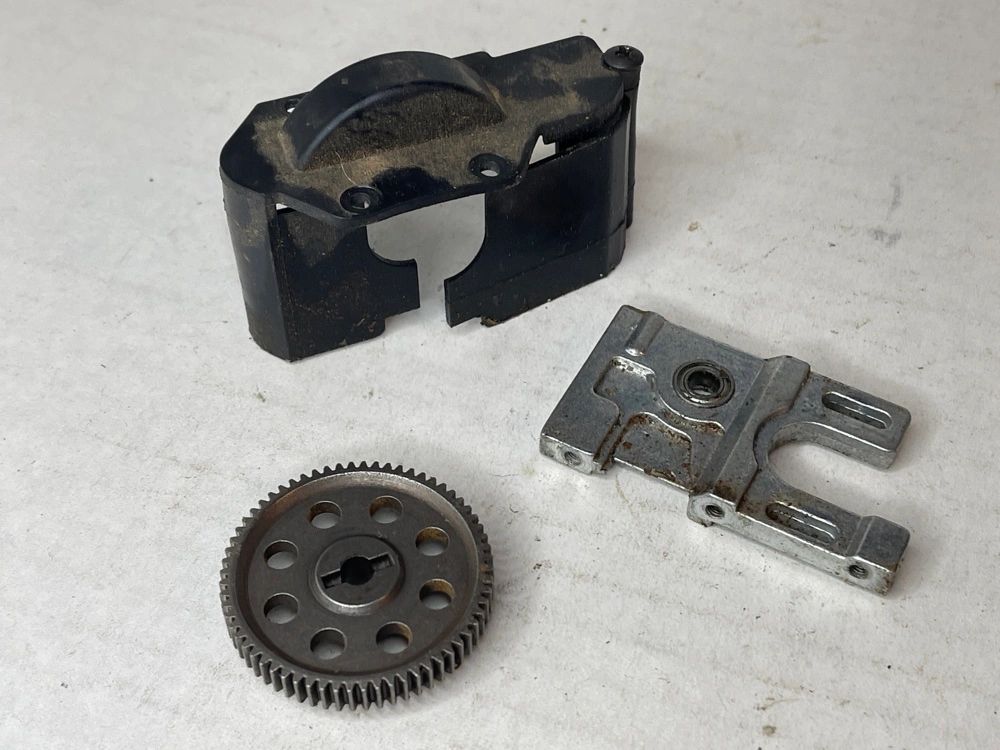 Redcat Volcano Spur gear, cover, & motor mount