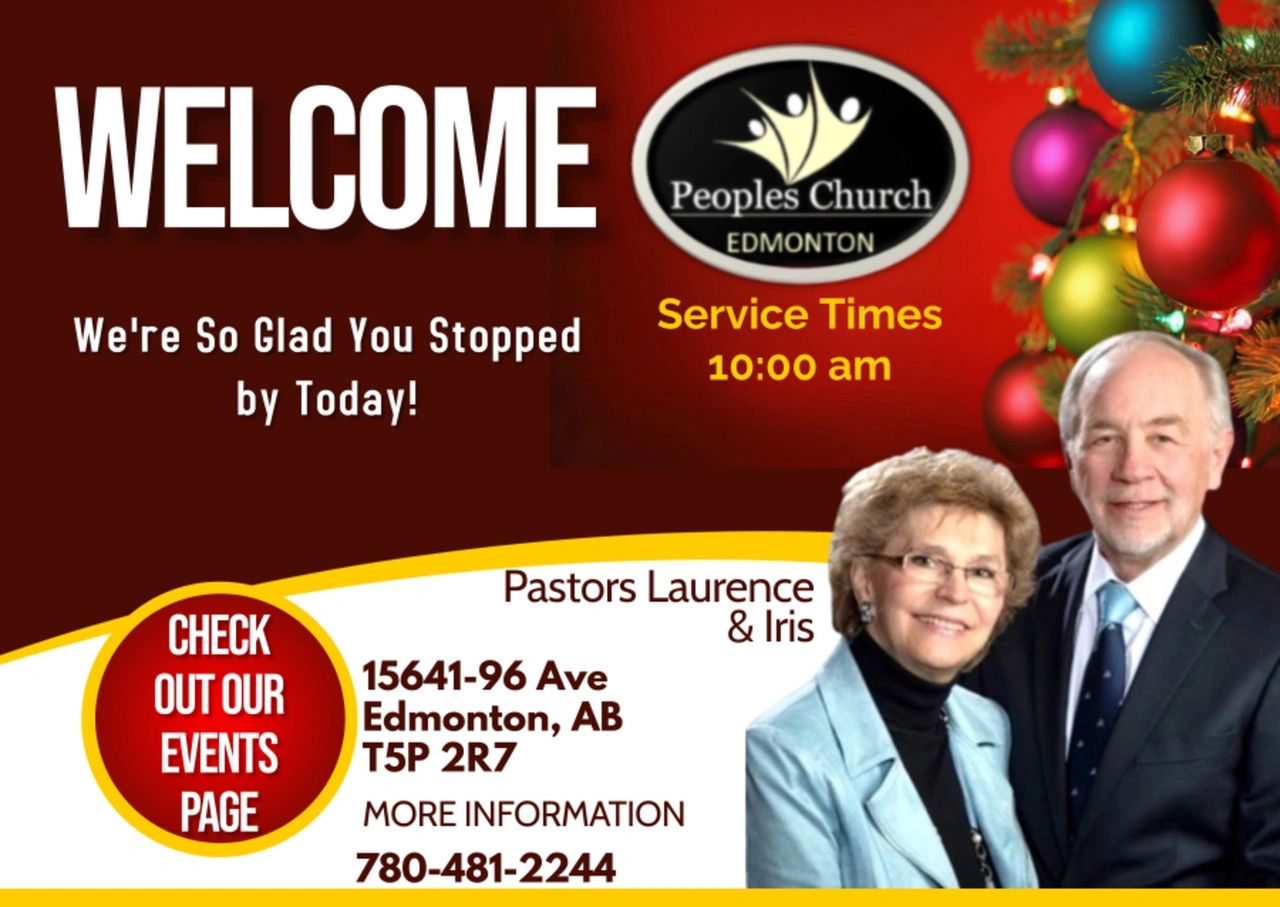 Special Events - People's Church Edmonton
