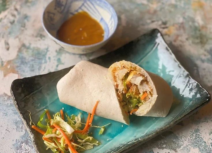 Everything's coming up Katsu! Chicken Katsu Curry Wrap