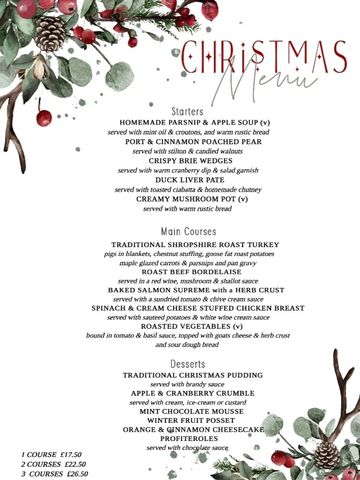 Christmas | Wenlock Edge Inn
