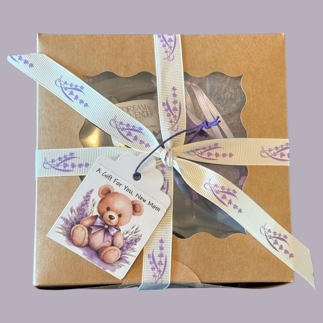 Lavender Classic Gift Box - New Mom