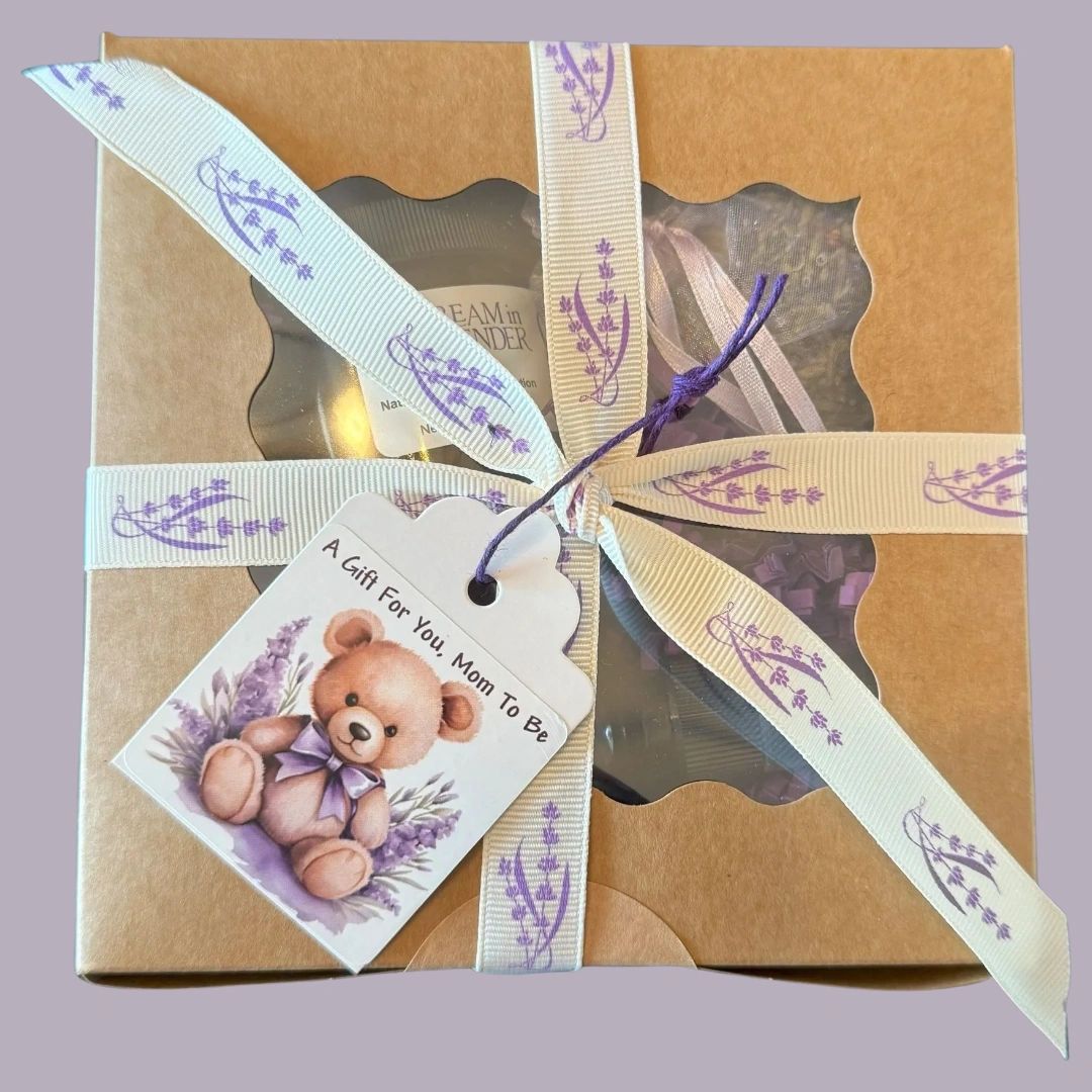 Lavender Classic Gift Box - Mom To Be
