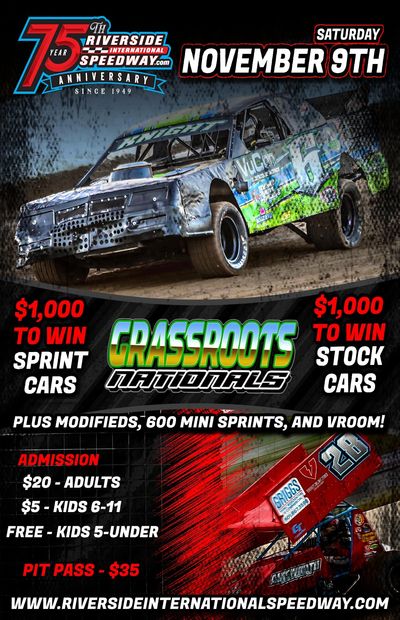 Riverside International Speedway in West Memphis, Arkansas