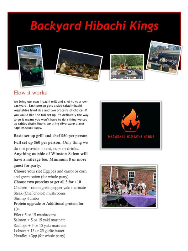 Backyard Hibachi Kings