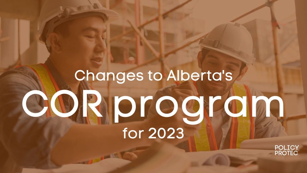 Changes to Alberta's COR program for 2023