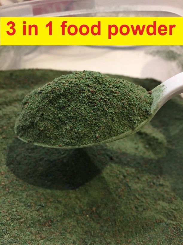 3 in 1 fine dust fish food