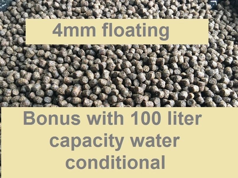 Premium 4mm floating pellets / kg