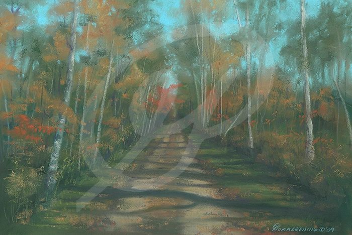 Art By Gail - Artwork - Autumn Walk @ Gail Pommerening Studio