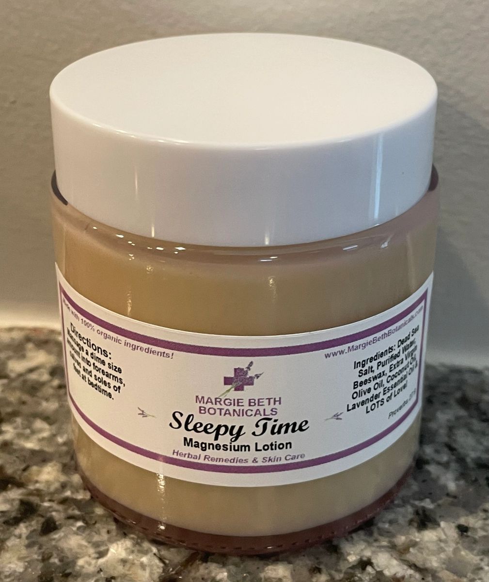 Sleepy Time Magnesium Lotion 4 oz.