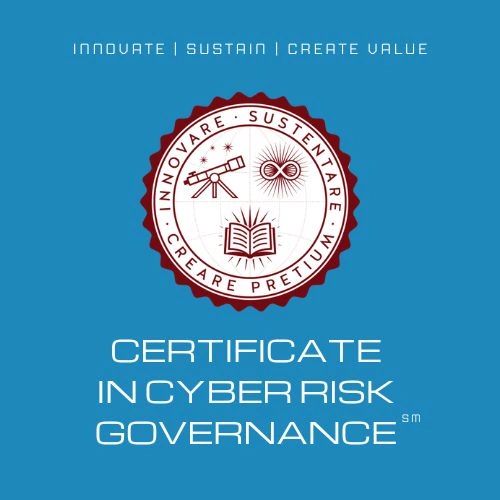 Announcing the Certificate in Cyber Risk Governance℠ Credential