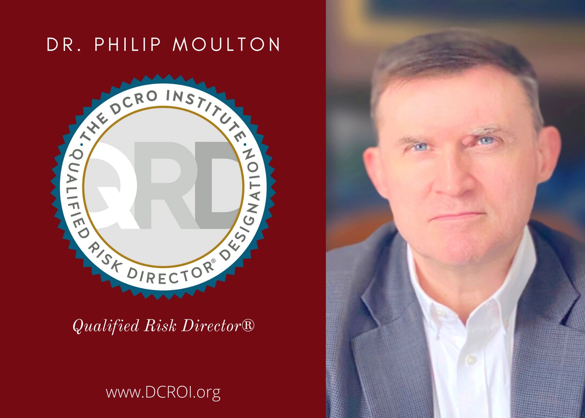Philip Moulton, QRD®, Named to Risk Leadership at Blue Origin