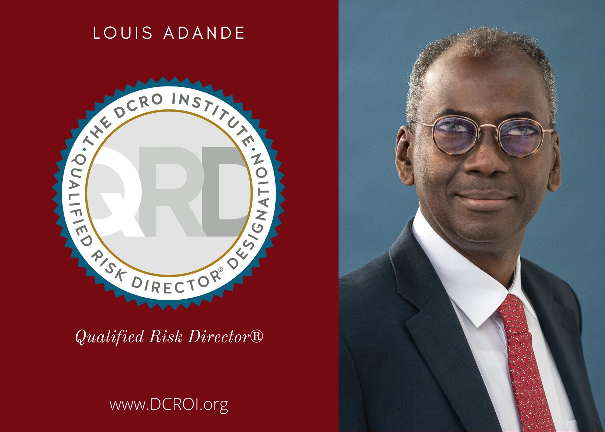 Louis Adande, QRD® Named to Board of Ecobank Transnational Inc.