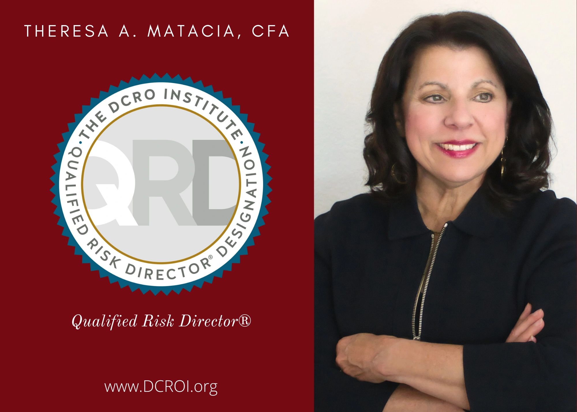 Theresa Matacia, QRD® Named Silicon Valley Woman CFO of the Year