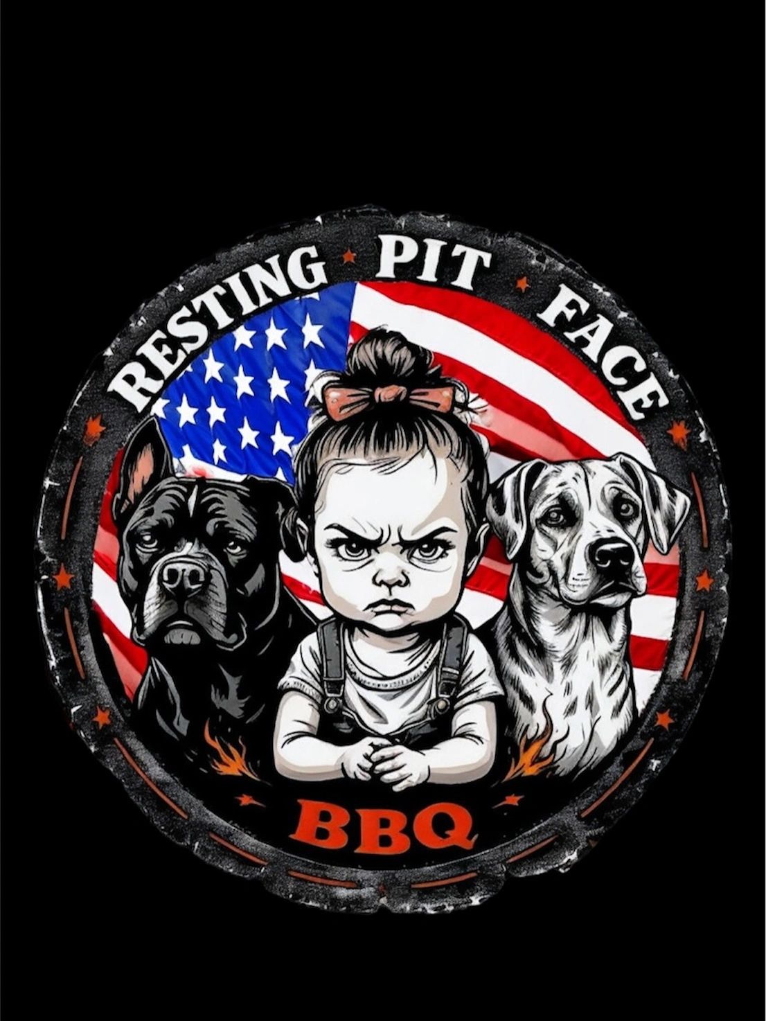Resting Pit Face BBQ