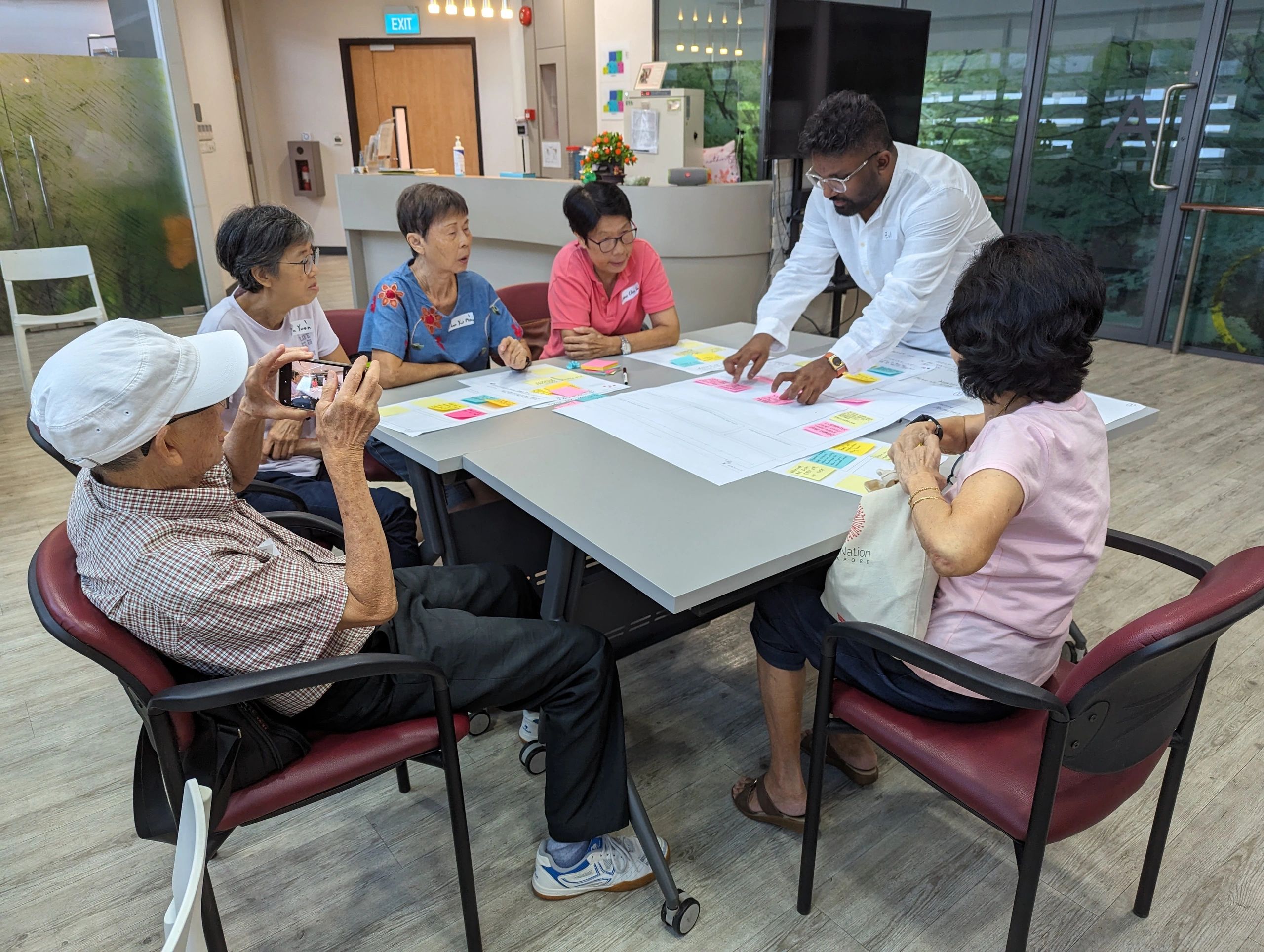 Community Co-design with Seniors in Singapore