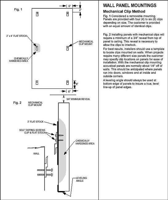Installation | Essi Acoustical Products