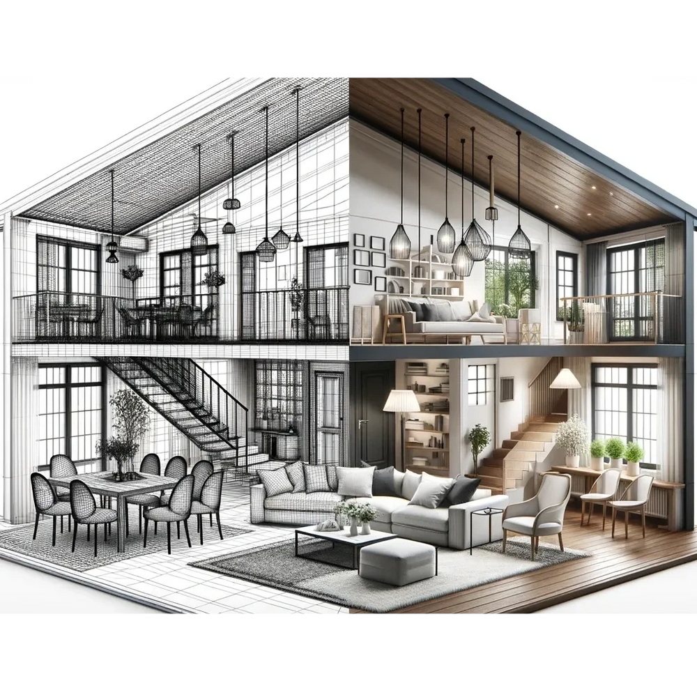 Immersive 3D visualization for Constructions