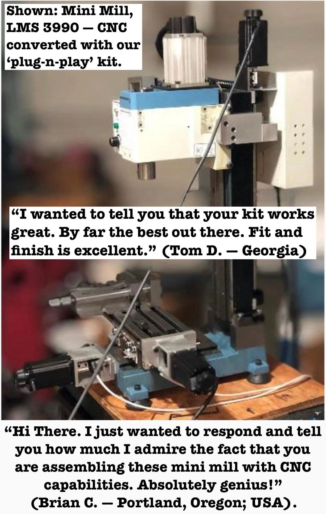 Cnc-Minimill - X2 Cnc Conversion Kit, Cnc Desktop, Cnc Router