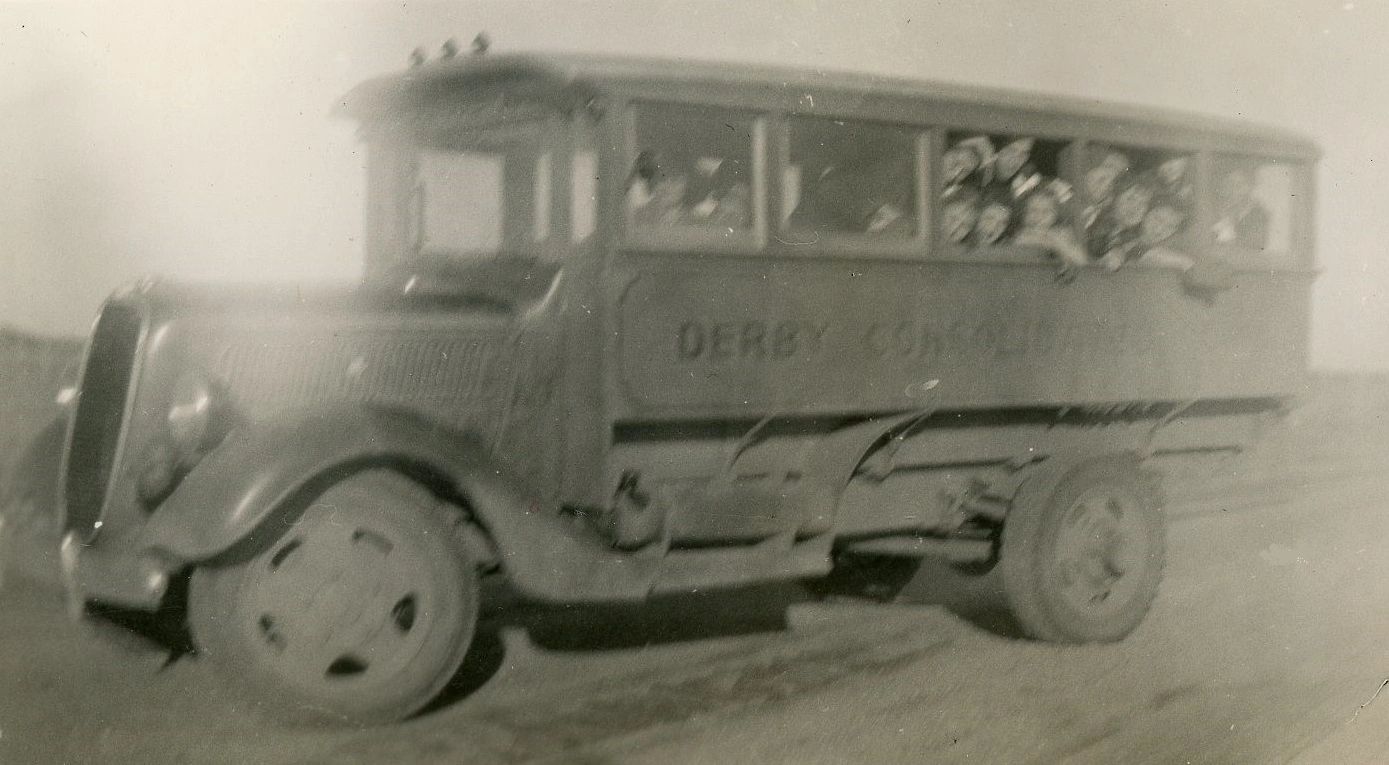 Derby’s first school bus driver