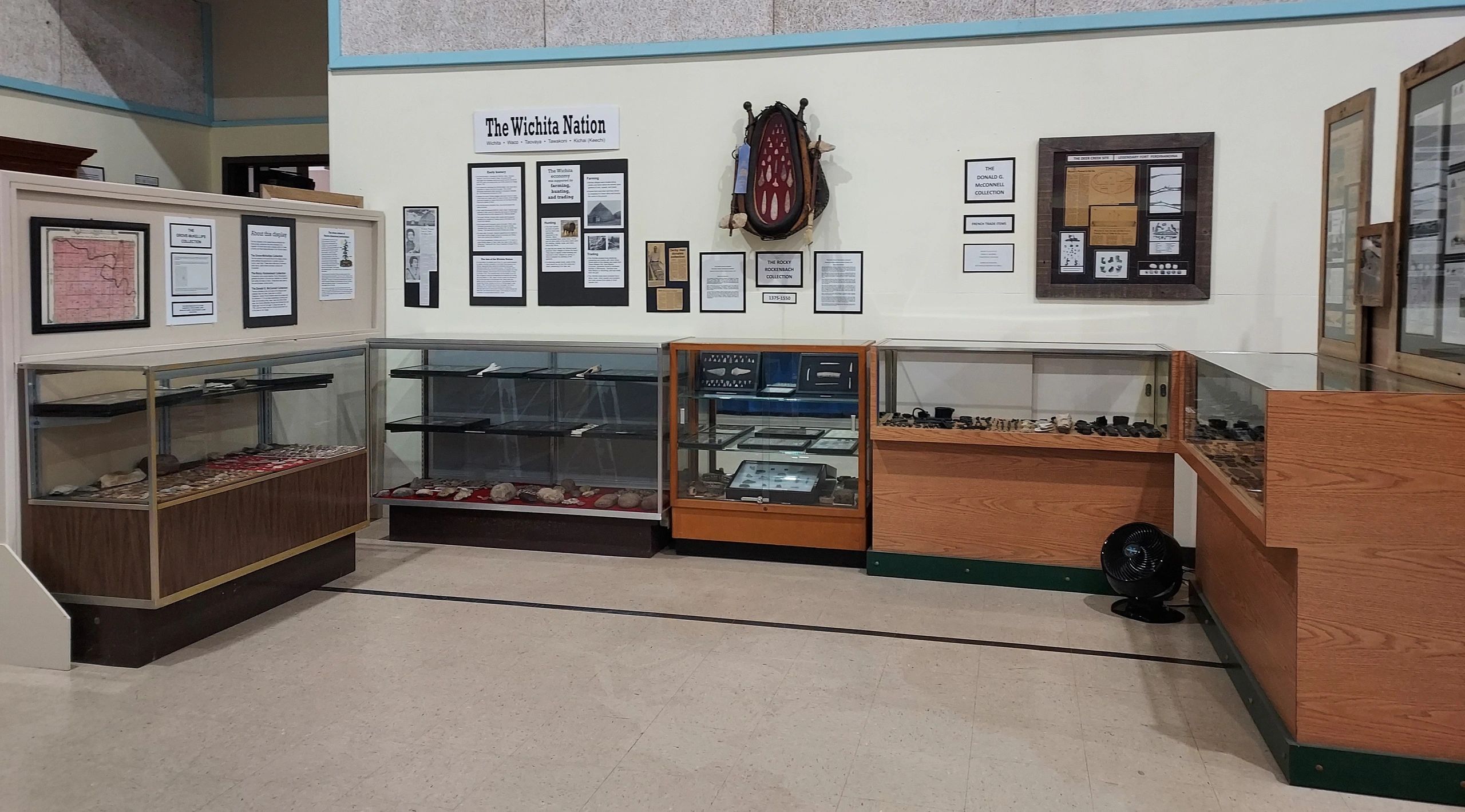 A facelift for The Wichita Nation display