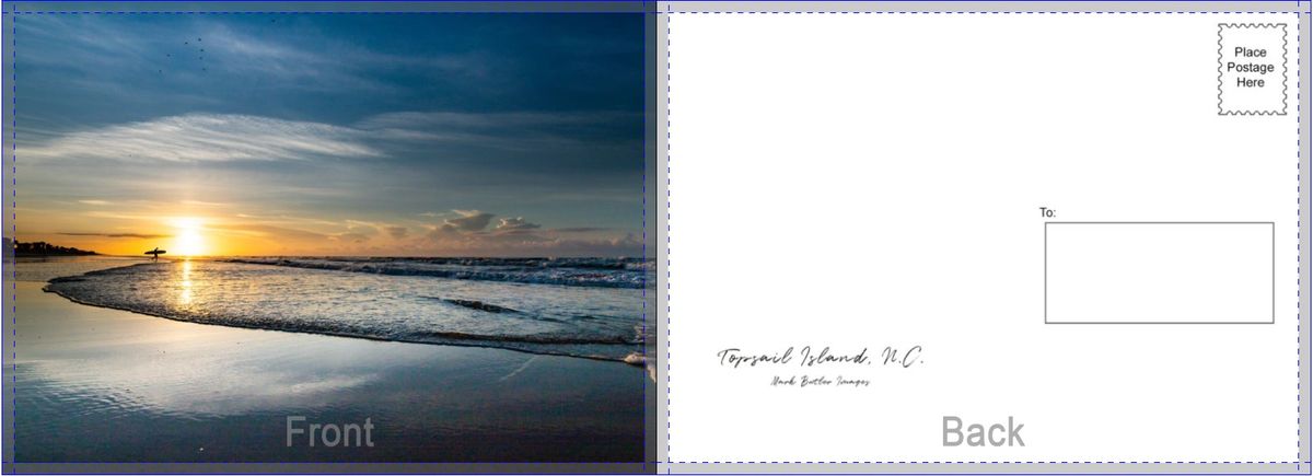 Topsail Island Postcards (Set of 4)