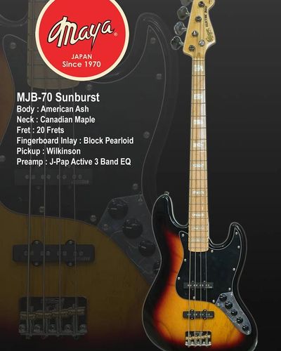 Maya Guitar - Maya Guitar, Maya Bass, Maya Japan Guitar
