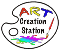 Art Creation Station - Painting Party, Art Class, Canvas Painting