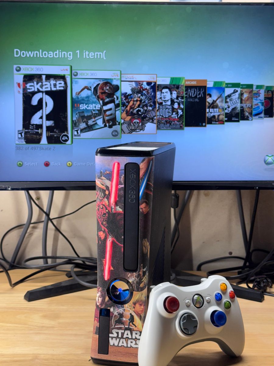 Xbox 360 slim Darth Maul
