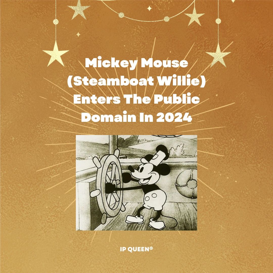 Mickey Mouse (Steamboat Willie) Enters The Public Domain In 2024