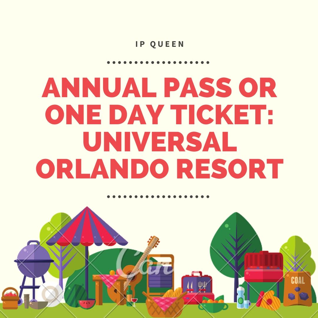 Annual Pass or One Day Ticket: Universal Orlando Resort