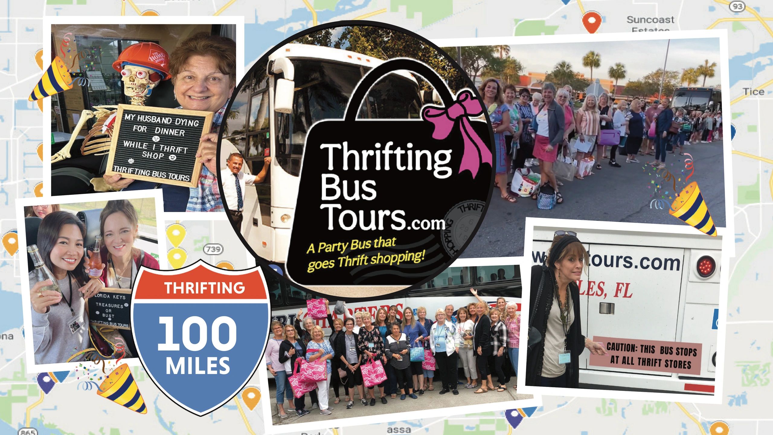 Thrift and Consignment Stores - Thrifting Bus Tours