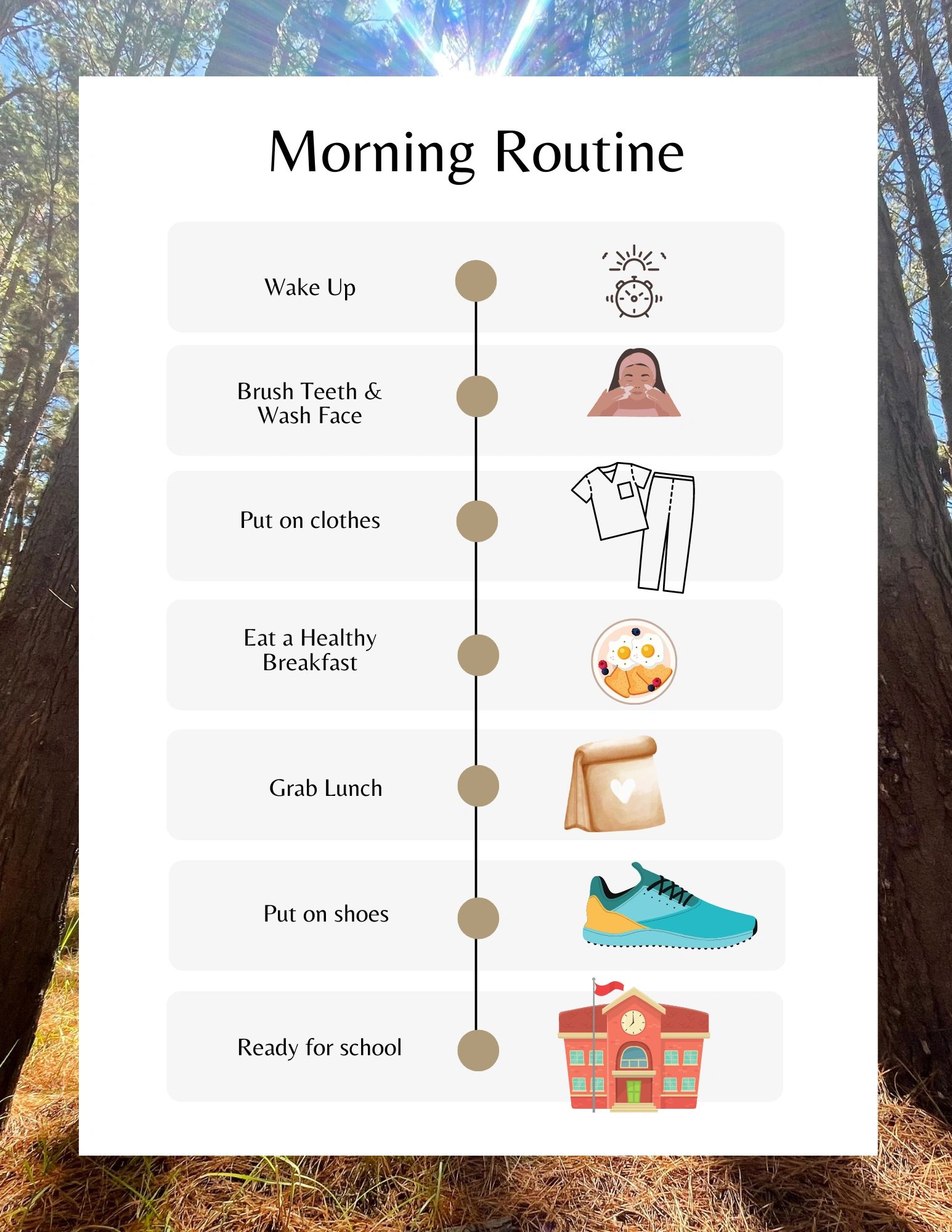 Benefits of Visual Schedules and Routine for Kids